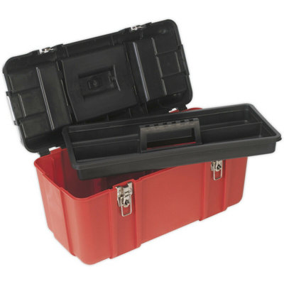 Versatile 500 x 250 x 250mm Tool Box and Tote Tray for Organized Storage