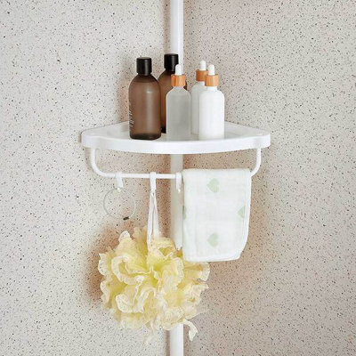 Versatile Adjustable Bathroom Corner Shelf for Organizing Shower Essentials