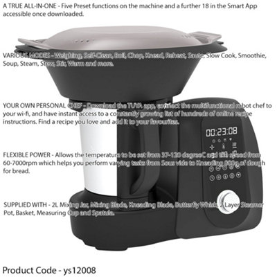 Versatile All-In-One Thermo Cooker with Self-Cleaning Feature for ...