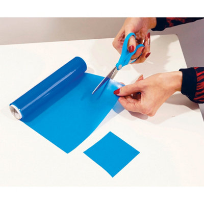 Versatile Blue Anti-Slip Silicone Roll - 100cm x 20cm - Customizable ...