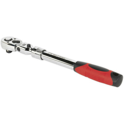 Versatile Extendable Flip Reverse Ratchet Wrench with Locking Flexi ...