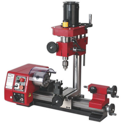 Buy Versatile Mini Lathe and Drilling Machine with Dual Motors for ...