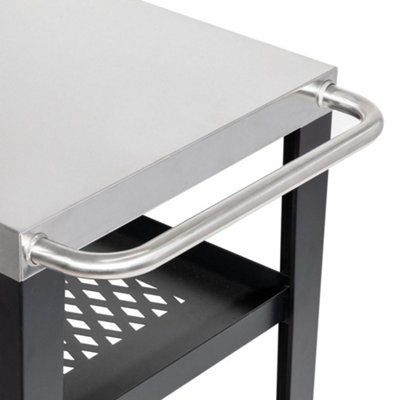 Versatile Stainless Steel BBQ and Grill Trolley for Outdoor Cooking and ...