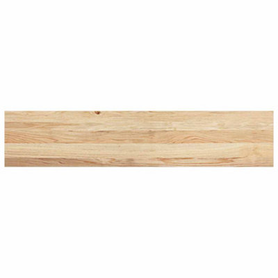 Versatile Stair Treads 2 pcs Untreated 120x25x2 cm Solid Wood Oak