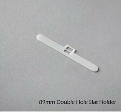 Vertical Blind Top Hangers 3.5inch 89mm Slats Spare Parts For Repair Pack of 10