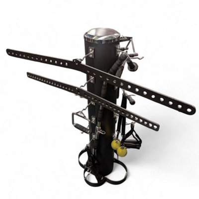 Vertical Storage Tower Rack For Multi Gym Cable Attachments - FXR Sports