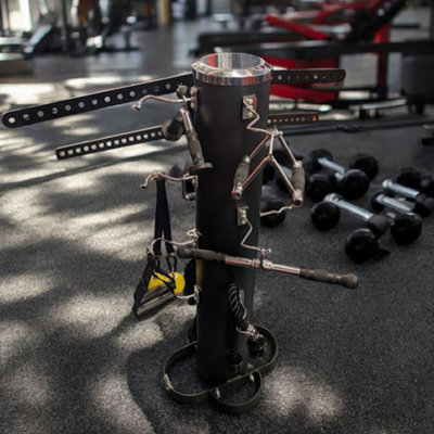Vertical Storage Tower Rack For Multi Gym Cable Attachments - FXR Sports