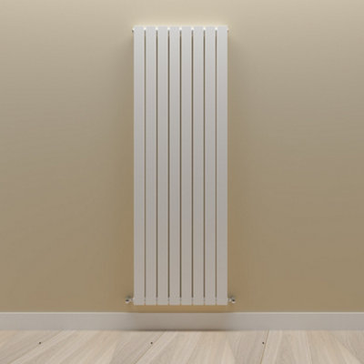 Vertical White Double Flat Panel Radiator (H) 1600 mm x (W) 544 mm.