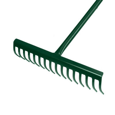 Verto Rake 16 Tines Rubberised Ergonomic Metal Handle