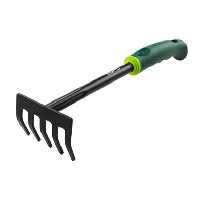 Verto Small Rake 340mm Steel Blade Bimaterial Handle