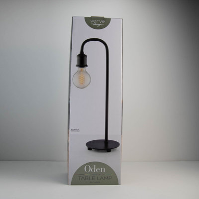 Verve Design Oden E27 Industrial Table Lamp Light Office Desk Bedside ...