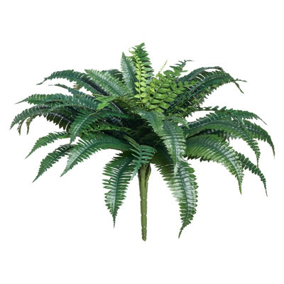 Vevor Lush Artificial Ferns 2 Pcs 43-47 Inch Diameter Large Hanging ...