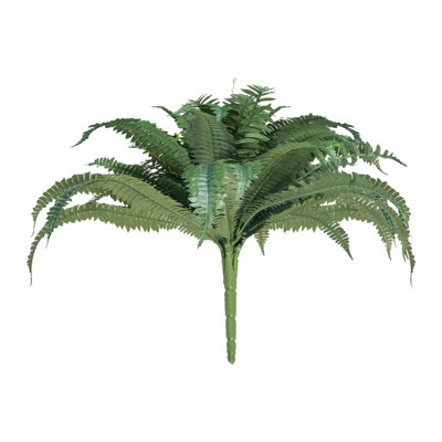 Vevor Lush Artificial Ferns 2 Pcs 43-47 Inch Diameter Large Hanging ...