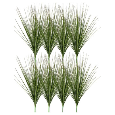 Vevor Lush Artificial Grass Plants 686mm Faux Onion Grass Premium PVC ...