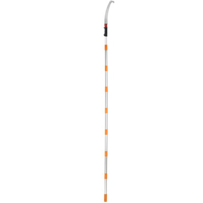 VEVOR Manual Pole Saw, 4.6-9.8ft Extendable Tree Pruner, Sharp Steel ...