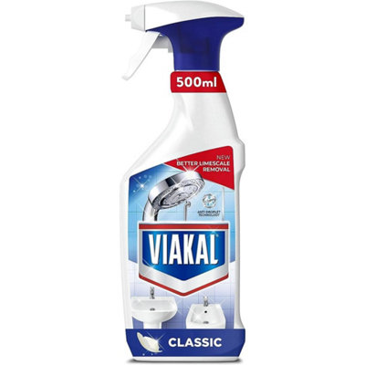 Viakal Classic Limescale Remover Spray, 500ml (Pack of 12)