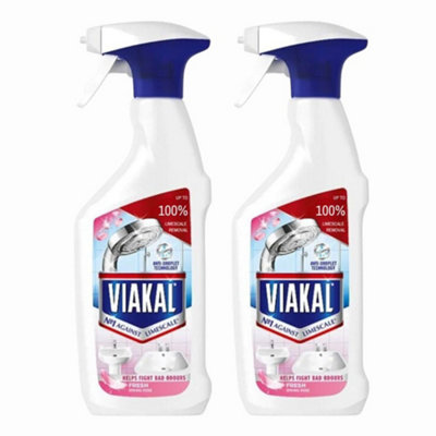 Viakal spring rose Limescale Remover Cleaning Spray 500ml x 2