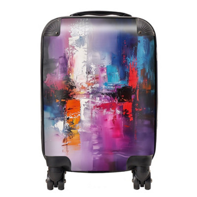VIBRANT METROPOLIS: A PALETTE OF EMOTIONS SUITCASE - MINI CABIN