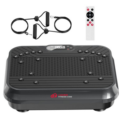 Vibration Plate F1 Fitness Trainer with 250 Intensity Levels, Remote ...