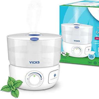 Vicks Cool Mist Humidifier - VapoPads Included - VUL585 at B&Q