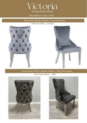 Victoria Detailing Knocker Back Dining Chair