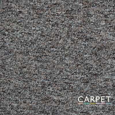 Victoria Loop Brown Twist Carpet 5.5m x 4m