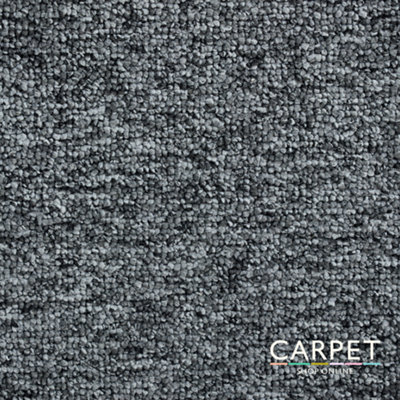 Victoria Loop Silver GreyTwist Carpet 6m x 4m