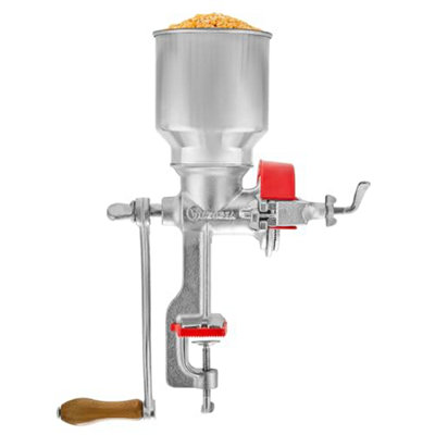 Victoria Manual Grain Mill, Cast Iron Hand with High Hopper for ...