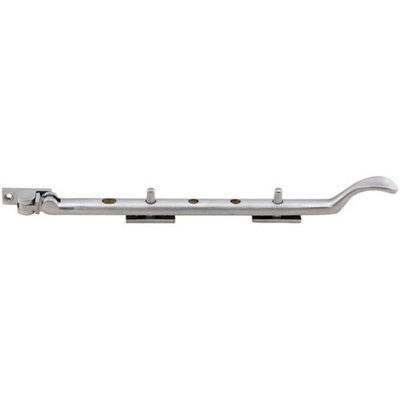 Victorian Casement Window Stay 300mm Length 2 Pins Included Satin ...