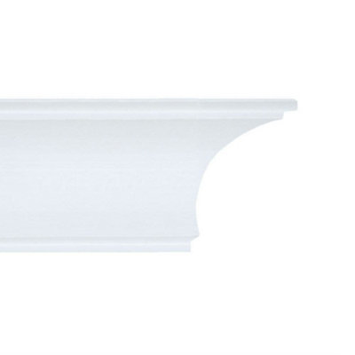 Victorian Plain Plaster Coving120mm x 120mm - 36m Pack | DIY at B&Q