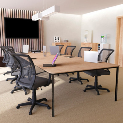 Vida Designs Airdrie Office UKFR Mesh Chair, Grey