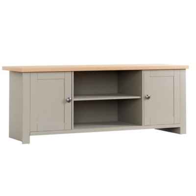 Vida Designs Arlington Grey 2 Door TV Unit Stand