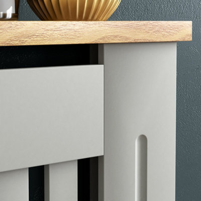 Vida Designs Arlington Small Grey MDF Radiator Cover