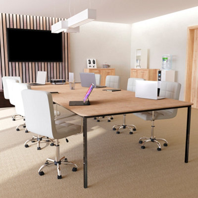 Vida Designs Calbo UKFR Office Chair, White
