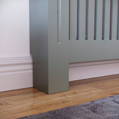 Vida Designs Chelsea Medium Grey Radiator Cover