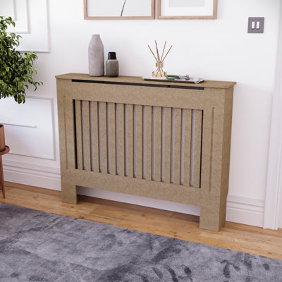 Vida Designs Chelsea Radiator Cover, Unfinished, Medium