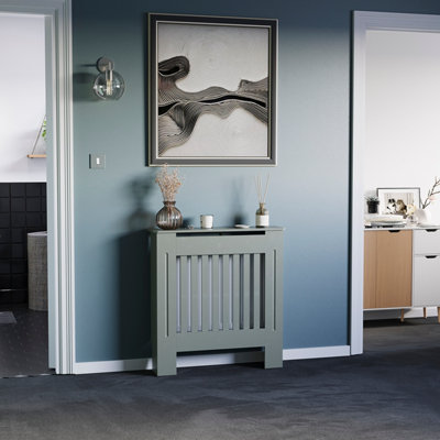 Vida Designs Chelsea Small Grey Radiator Cover