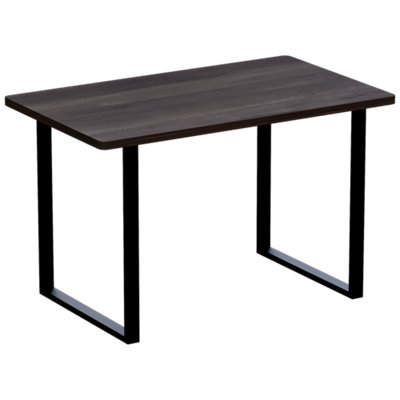 Vida Designs Gaming Desk With U Shape Legs, Walnut