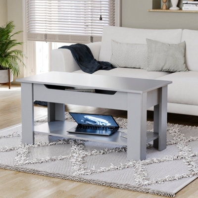 Vida Designs Lift Up Coffee Table, Grey
