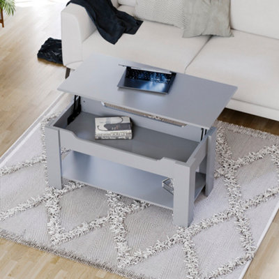 Vida Designs Lift Up Coffee Table, Grey