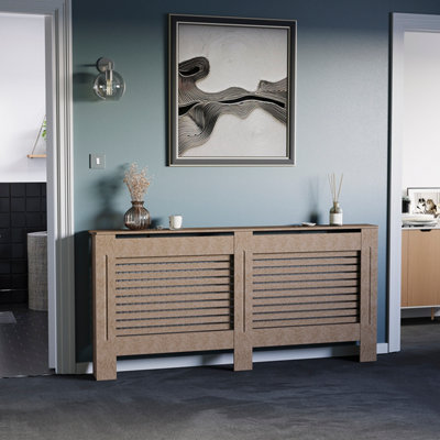 Vida Designs Milton Extra Large Unfinished MDF Radiator Cover