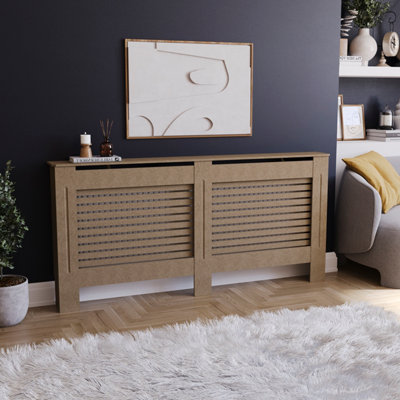 Vida Designs Milton Extra Large Unfinished MDF Radiator Cover