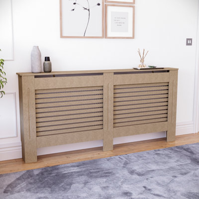 Vida Designs Milton Extra Large Unfinished MDF Radiator Cover