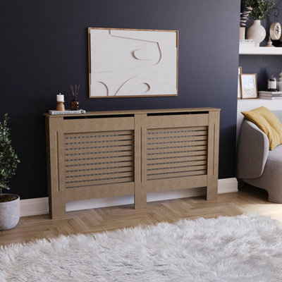 Vida Designs Milton Large Unfinished MDF Radiator Cover