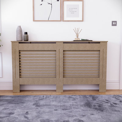 Vida Designs Milton Large Unfinished MDF Radiator Cover