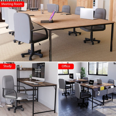 Vida Designs Morton UKFR Office Chair, Grey