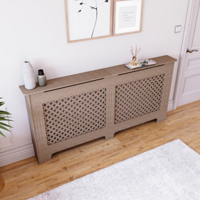 Vida Designs Oxford Extra Large Unfinished MDF Radiator Cover