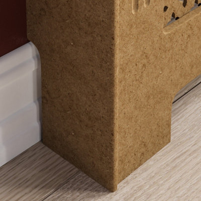 Vida Designs Oxford Medium Unfinished MDF Radiator Cover
