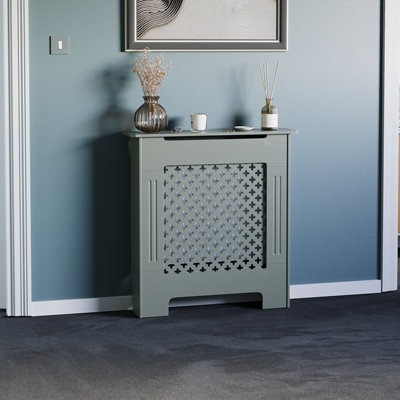 Vida Designs Oxford Small Grey Radiator Cover