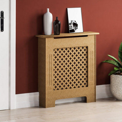 Vida Designs Oxford Small Unfinished MDF Radiator Cover | DIY at B&Q